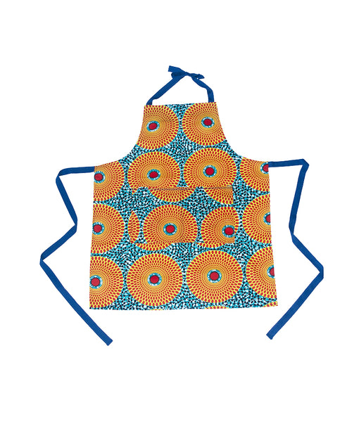 Johnny Apron in Teal & Orange Asterix – Royal Jelly Harlem